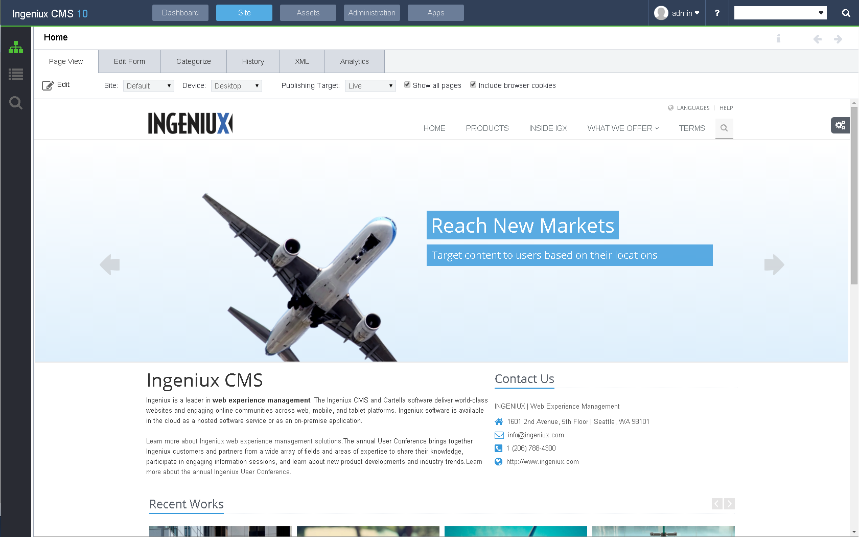 A Look at the SaaS Positioning of Ingeniux | CMS Critic