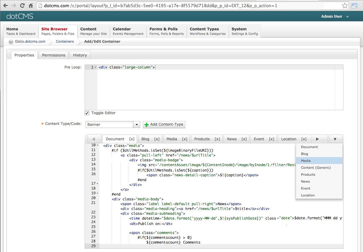A Preview of dotCMS 3.0 | CMS Critic