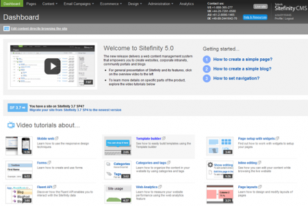 Sitefinity Review - A Look at Sitefinity 5 | CMS Critic
