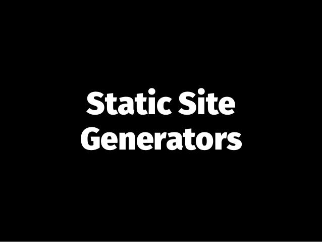 The Most Popular Static Site Generators | CMS Critic The Most Popular Static Site Generators | CMS Critic