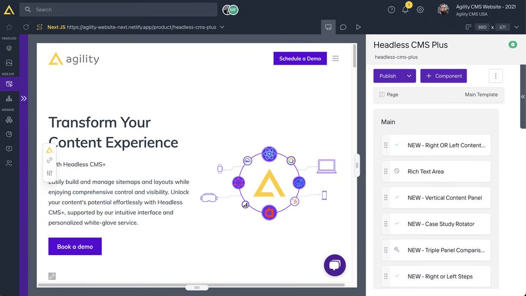 Product: Agility CMS | CMS Critic