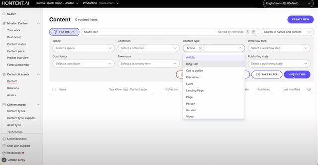 Product: Kontent.ai | CMS Critic