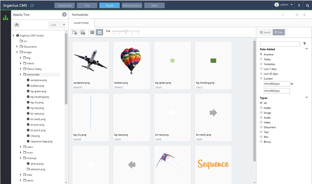 Exploring the Digital Asset Management Features of Ingeniux - CMS Critic